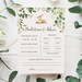 Set of 12 Printable Baby Shower Games Deer Baby Shower Activities ...