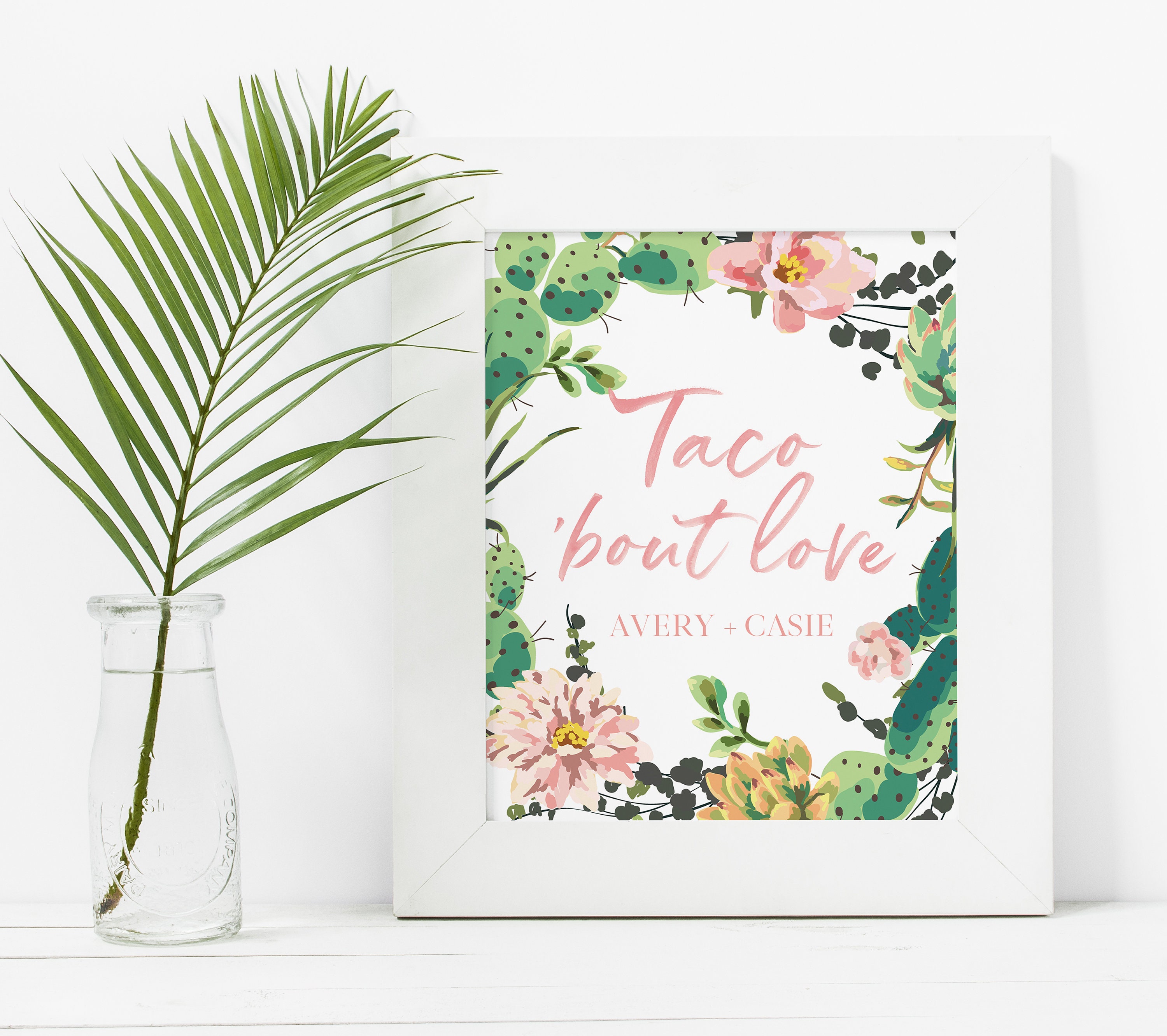 Taco Bout Love Sign Taco Bout Love Bridal Shower Decor - Etsy