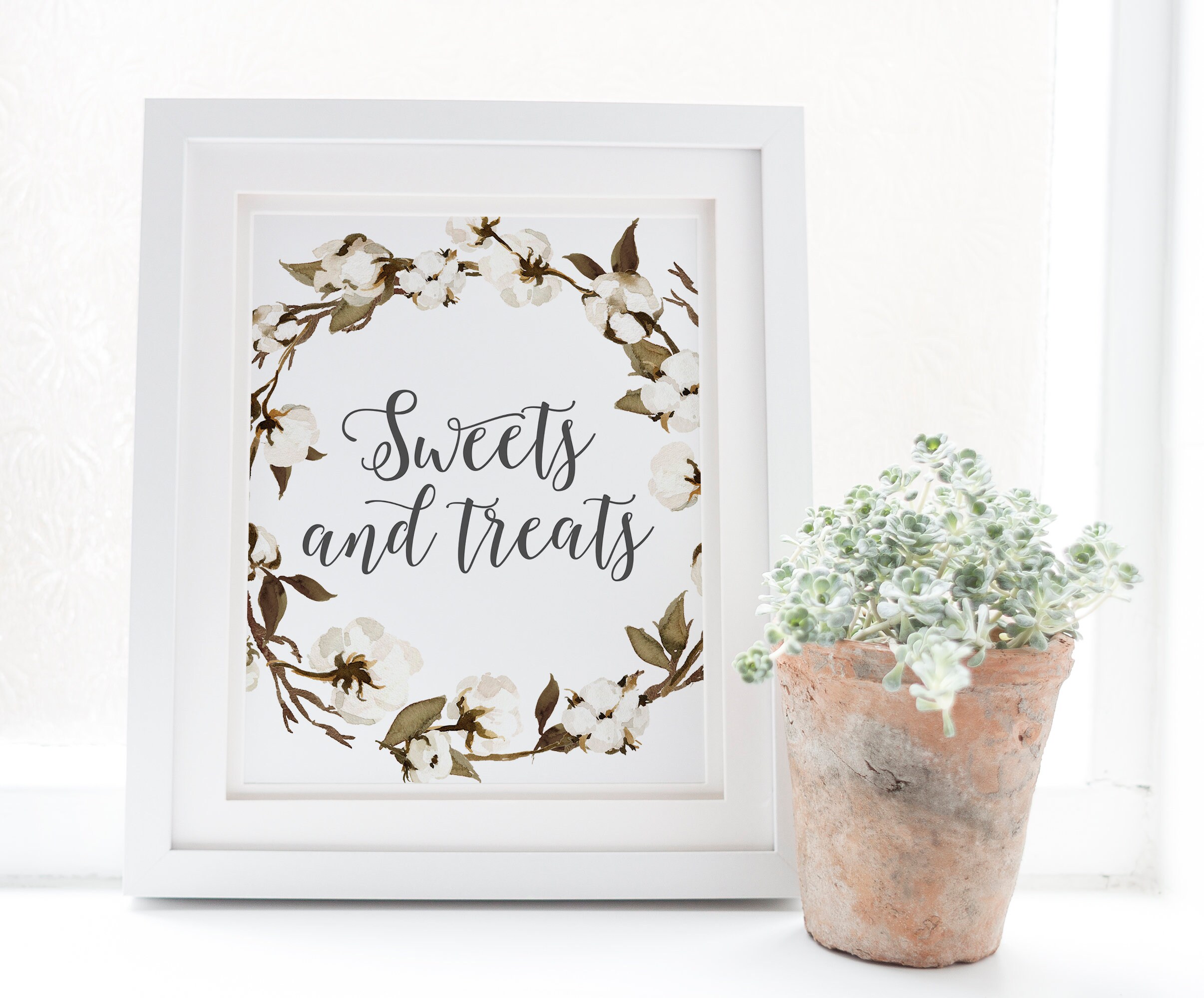 Sweets and Treats Sign Sweets Table Sign Fall Party Decor - Etsy