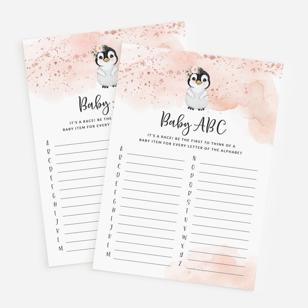 Penguin Baby Shower - Etsy