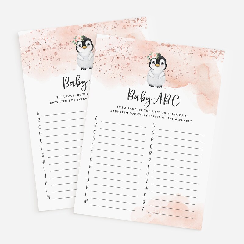 Penguin Baby Shower - Etsy