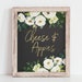 Wine and Cheese Party Decor Cheese and Appies Sign Greenery Party Sign ...
