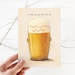 Beer Birthday Card | A Cold One for the Old One | Printable Greeting ...