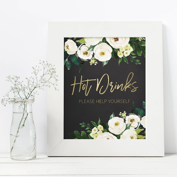 Tea Station Signs - Etsy