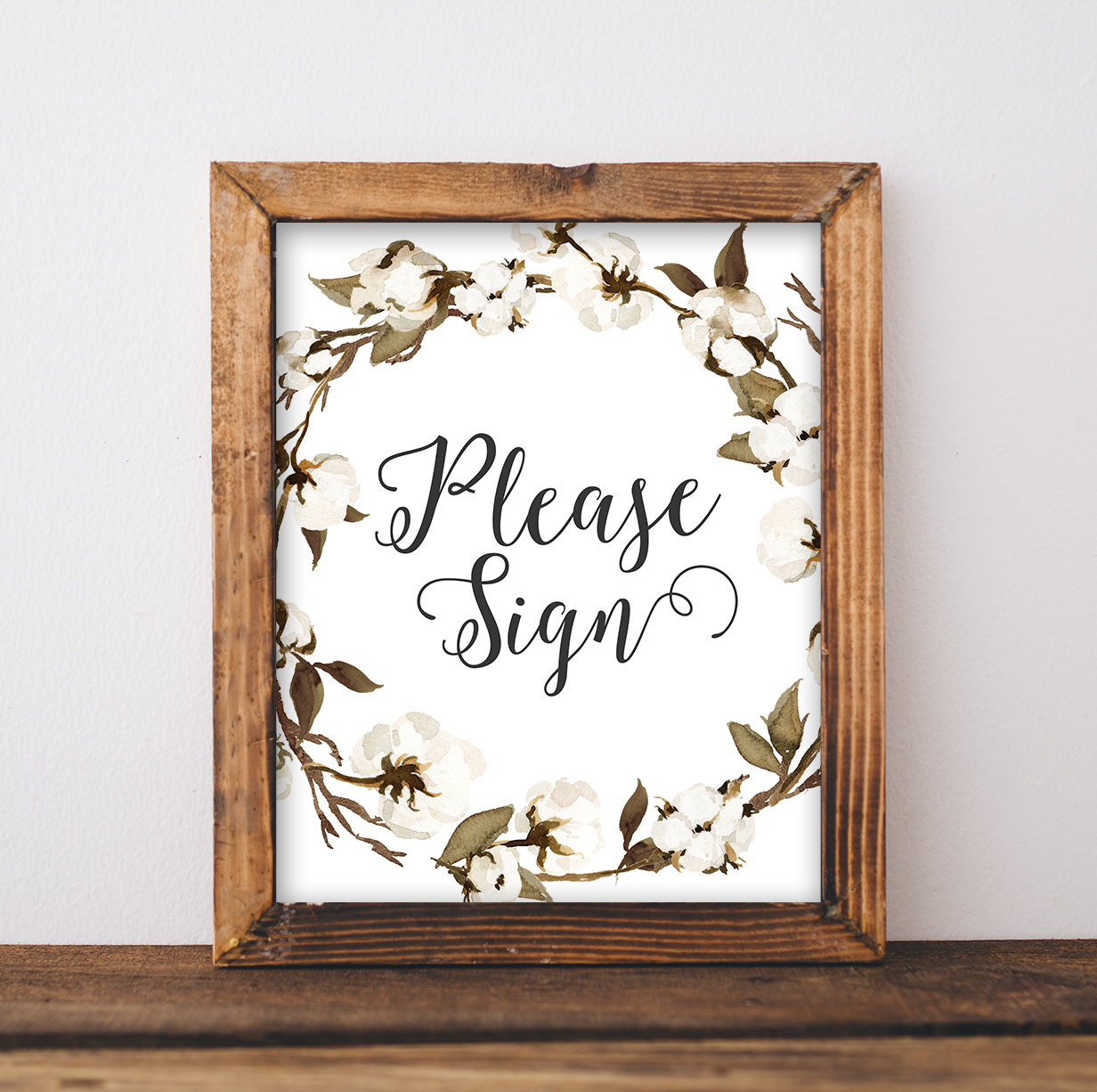 Please Sign Printable Please Sign Our Guestbook Sign | Etsy