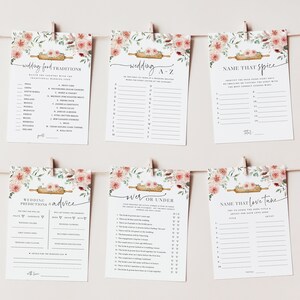 Kitchen Bridal Shower Game Bundle - Set of 31 Printable Games ...