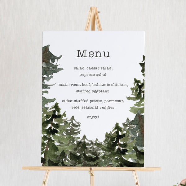 Woodsy Wedding - Etsy