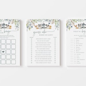 Puppy Baby Shower Game Bundle - Set of 25 Printable Games & Activities ...