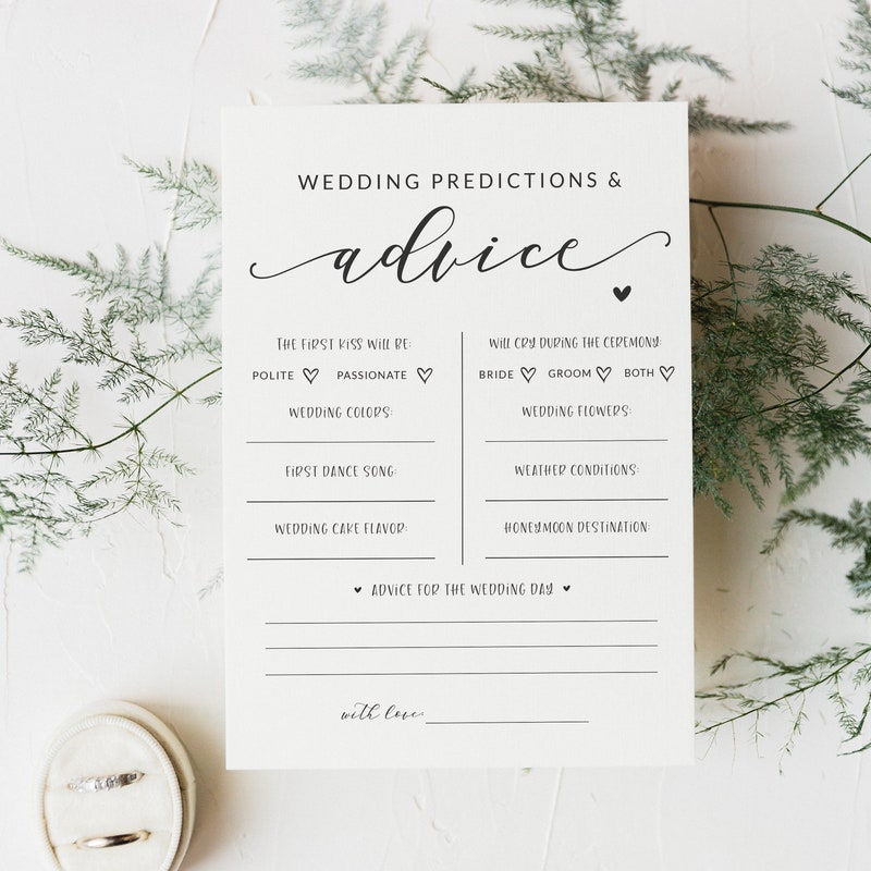 Marriage Advice Card - Etsy