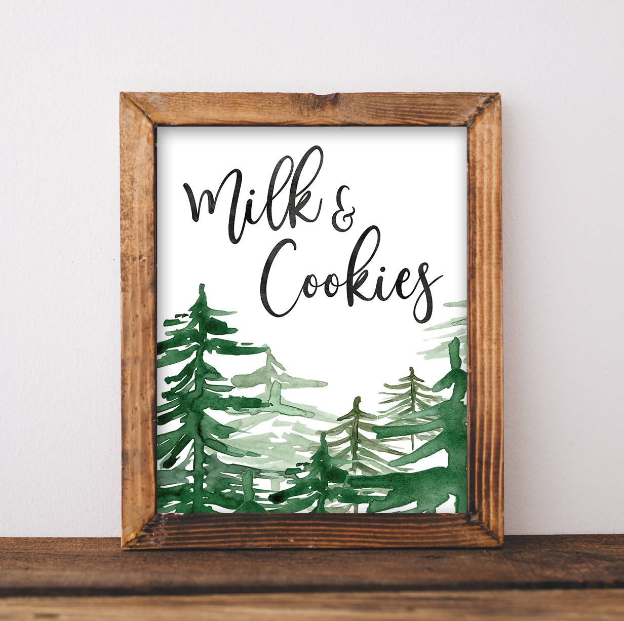 Cookie Bar Sign Cookie Table Sign Milk and Cookies Sign - Etsy