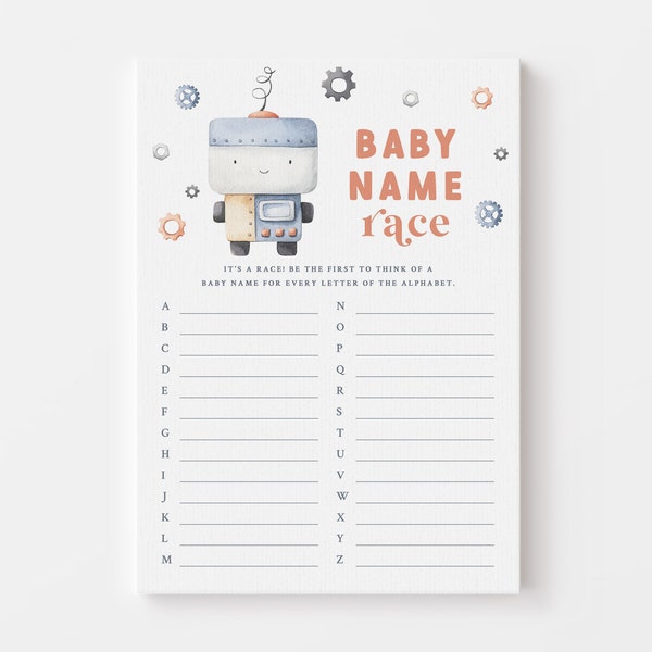 Robot Baby Shower - Etsy