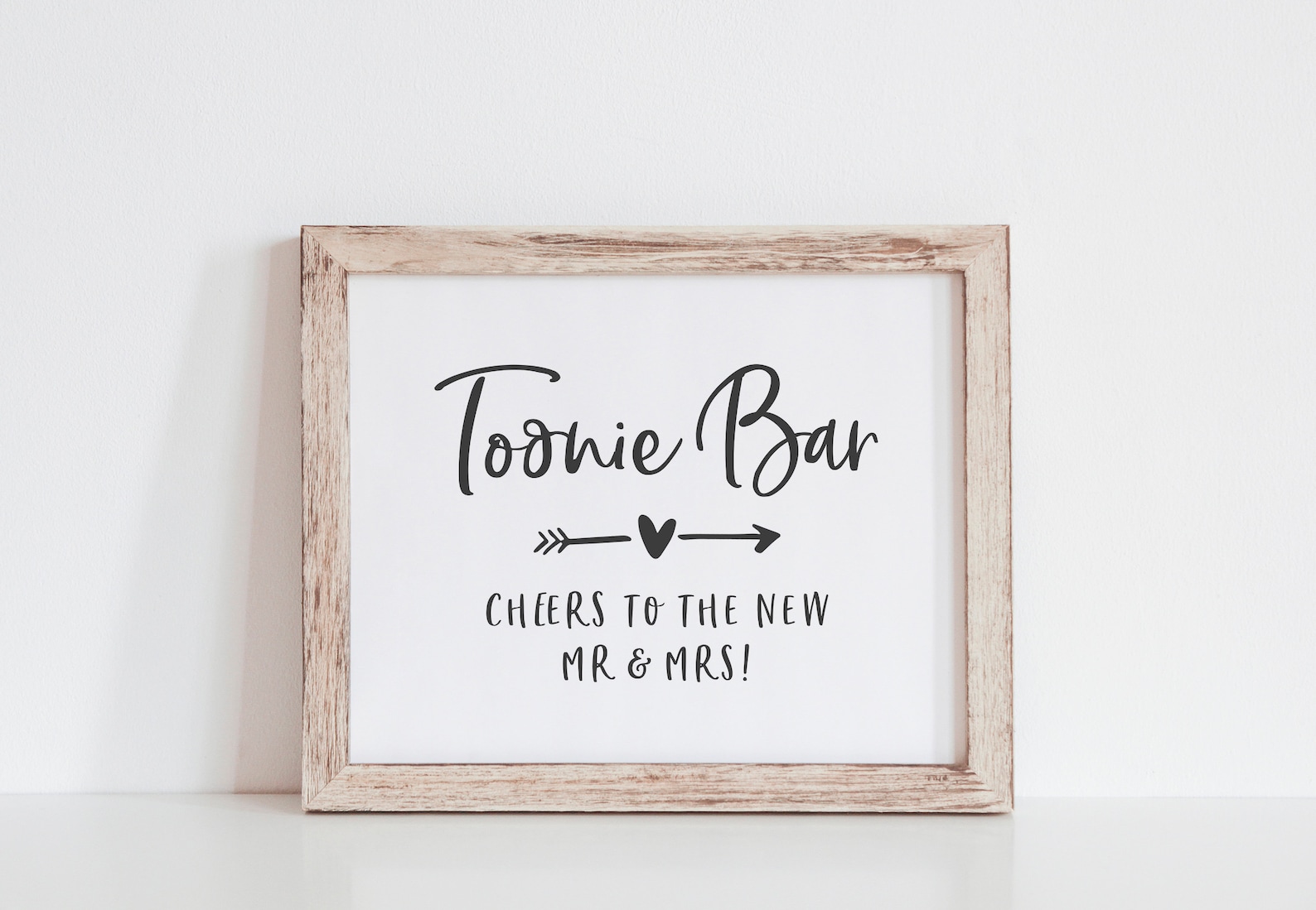 Toonie Bar Wedding Sign Toonie Bar Printable for Wedding | Etsy