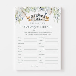 Puppy Baby Shower Game Bundle - Set of 25 Printable Games & Activities ...