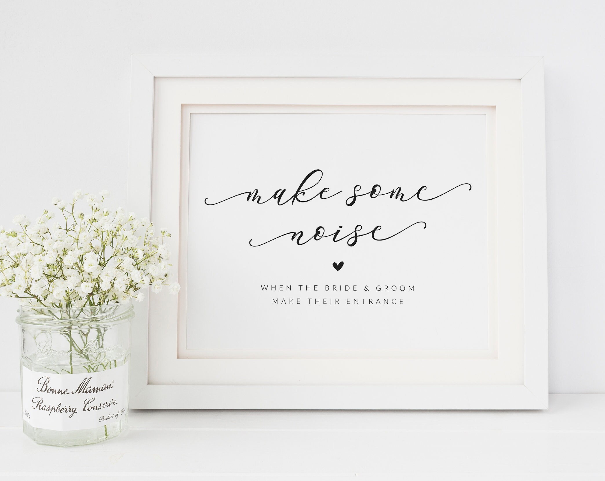 Wedding Noise Makers Sign Make Some Noise Sign Wedding | Etsy