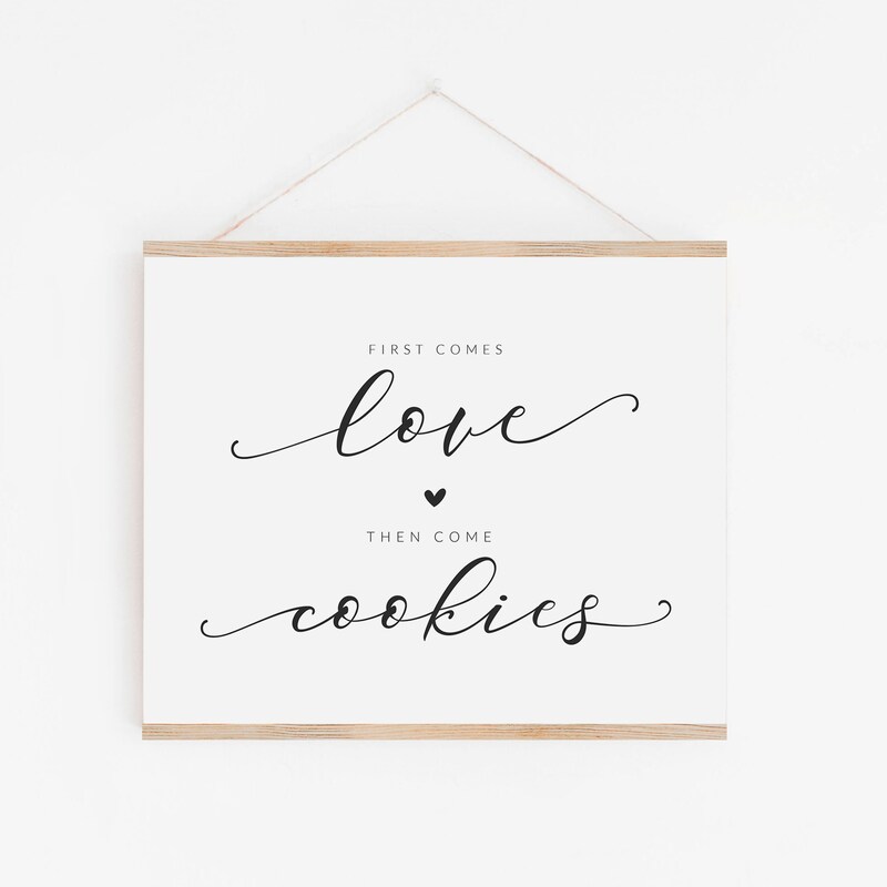 Cookie Bar Signs - Etsy