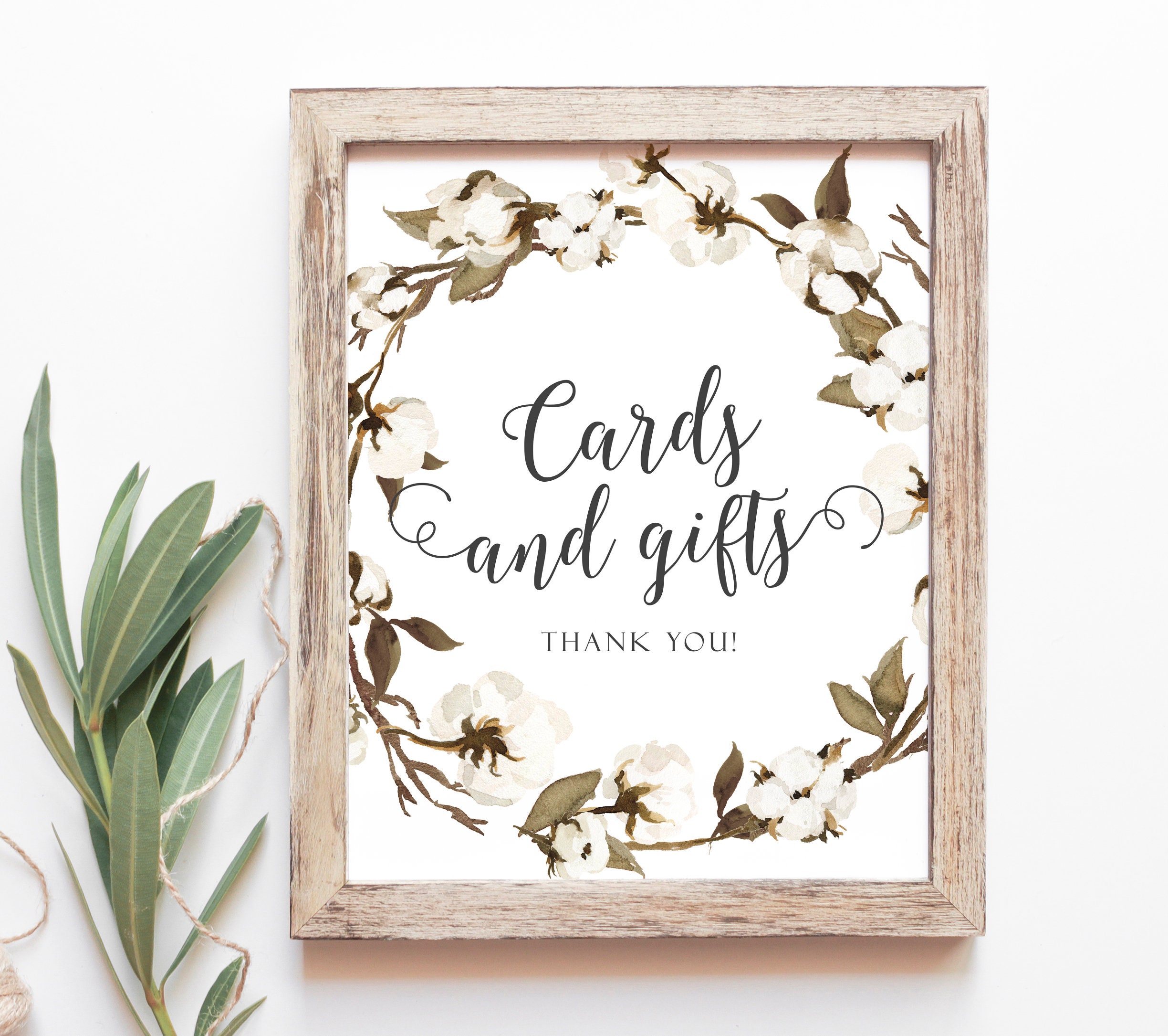 Rustic Wedding Sign Cards and Gifts Printable Fall Wedding - Etsy