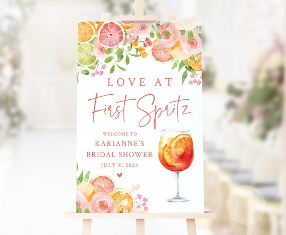 Brunch Decorations Sursurprise Feeling Spritzy Banner, Aperol Spritz ...
