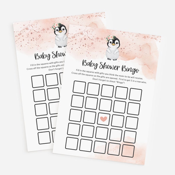 Penguin Baby Shower - Etsy