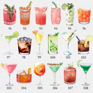 Signature Cocktail Sign - Watercolor Cocktail Sign for Party ...