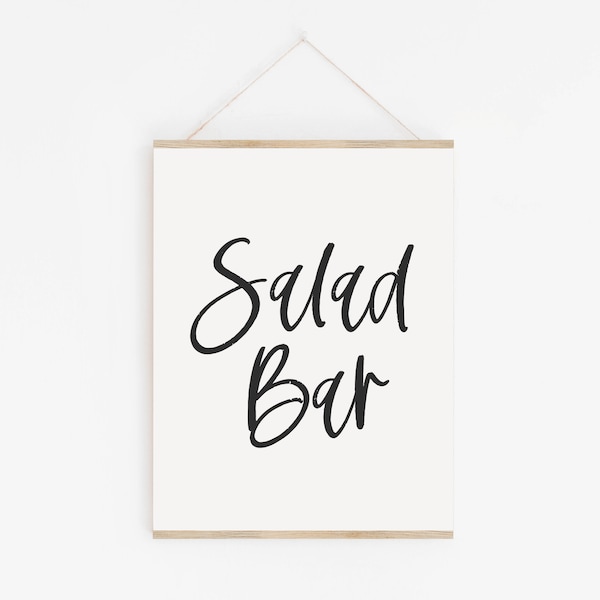 Salad Bar - Etsy