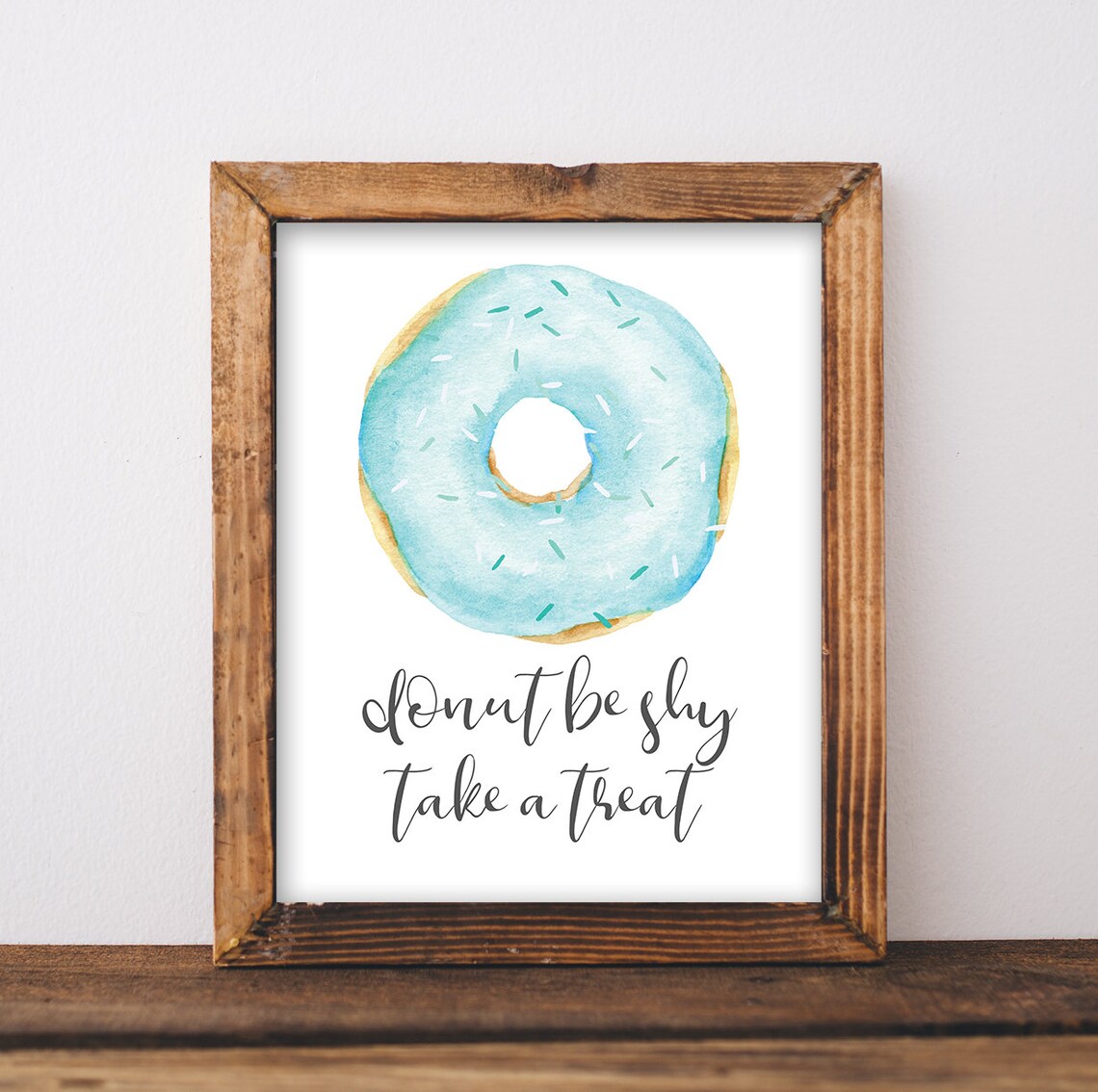Donut Be Shy Take A Treat - Donut Sign - Donut Wall Sign - Donut Stand ...