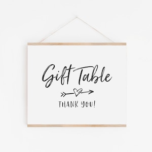 Gift Table Sign - Gift Station Sign - Wedding Gifts Sign - Leave Your ...