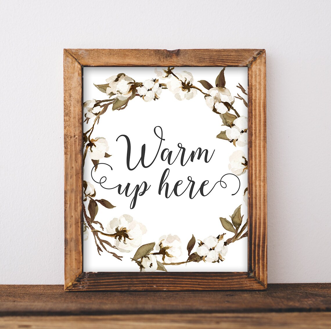 Warm up Here Sign Winter Wedding Sign Winter Wedding Decor | Etsy