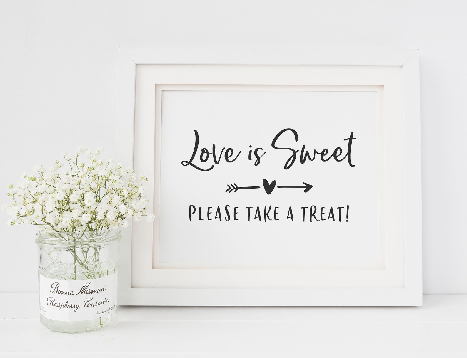 Love is Sweet Please Take a Treat Sign - Love is Sweet Printable ...
