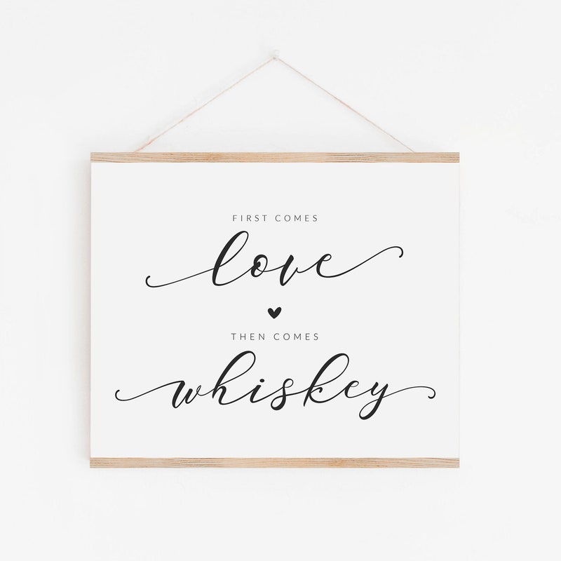 Whiskey Sign - Etsy