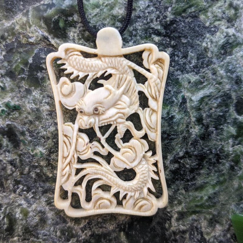 Chinese Carved Bone - Etsy