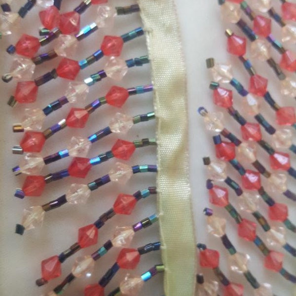 Victorian Glass Beaded Lamp Fringe - Etsy