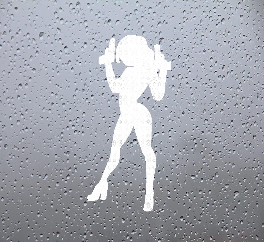 Multiple Girl Design Car Decal/stickers Great Car Accessories for Women ...