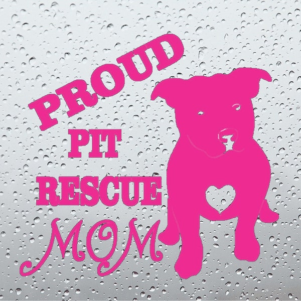 Pit Bull Decal - Etsy