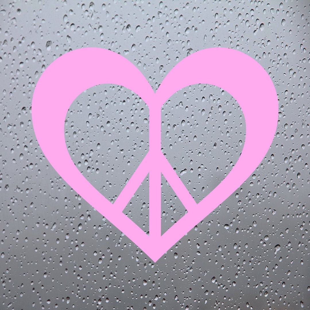 Peace Sign Decals - Etsy