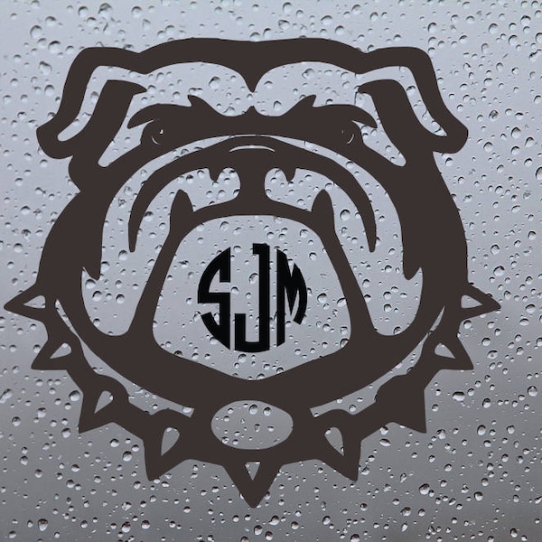 Georgia Bulldogs Car Decals - Etsy