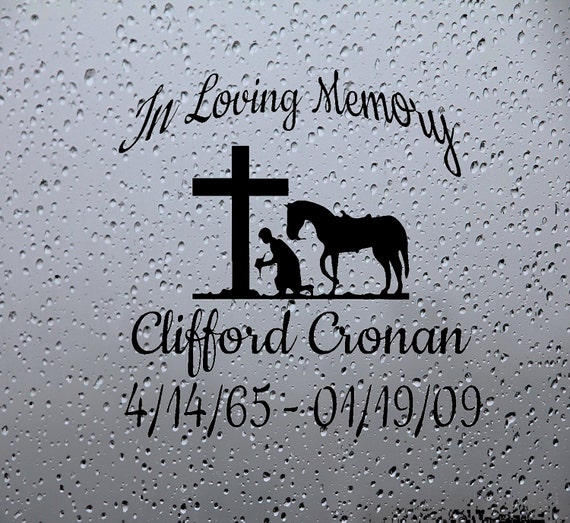 Multiple Spiritual Remembrance Car Decal | Etsy