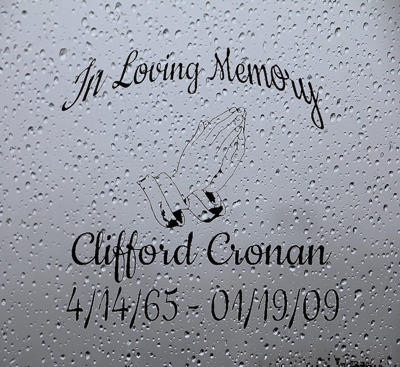 Multiple Spiritual Remembrance Car Decal | Etsy