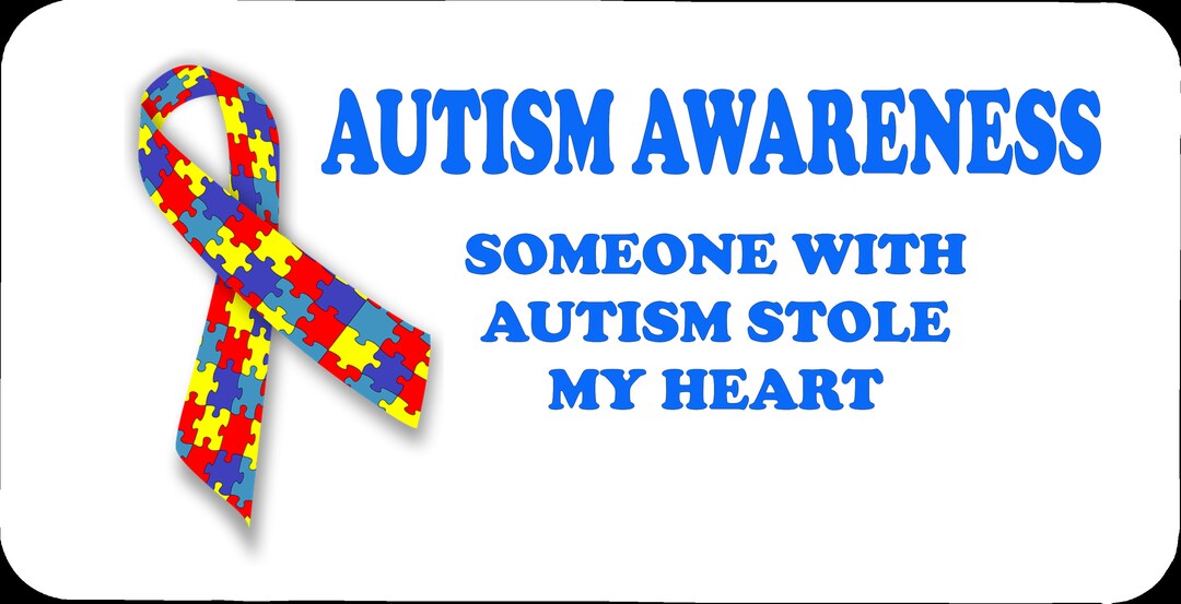 Autism Awareness License Plates - Etsy