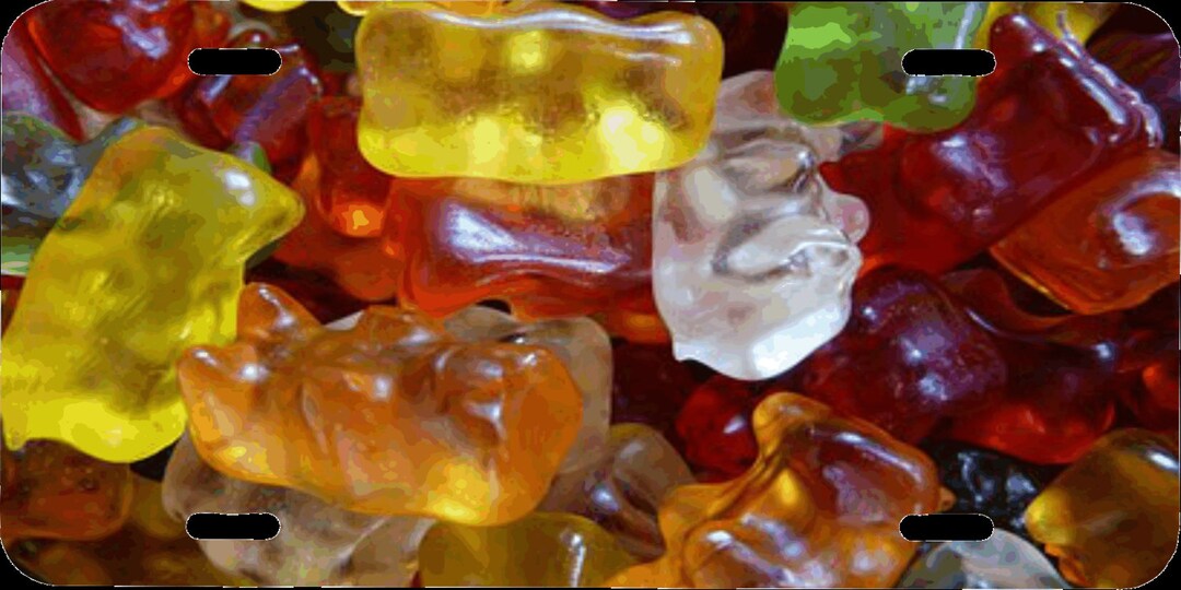 Multiple Sweets Themed Car License Plates - Etsy