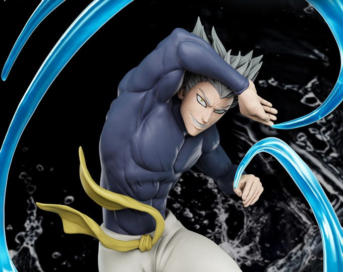 Fan Art Figurine of Garou, 3D Printed and Painted Collectible Figurine ...