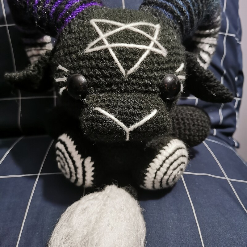Stuffed Baphomet - Etsy
