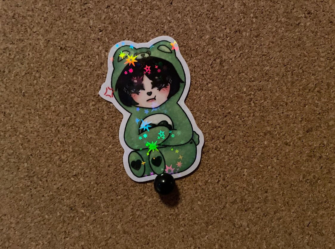 Genshin Impact Scaramouche/the Wanderer Holographic Sticker - Etsy