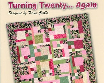 Turning Twenty Again-quilt Pattern-book 2 Tricia Cribbs - Etsy