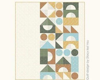 Moda Modern Building Blocks Quilt Pattern - Etsy
