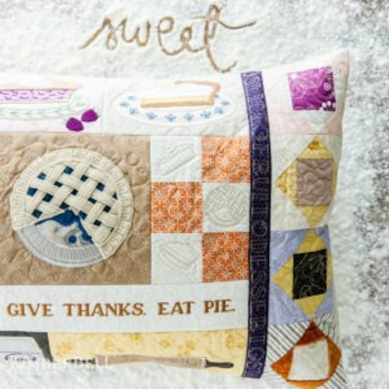 Kimberbell Sweet as Pie Bench Pillow Embroidery CD KD5118 - Etsy