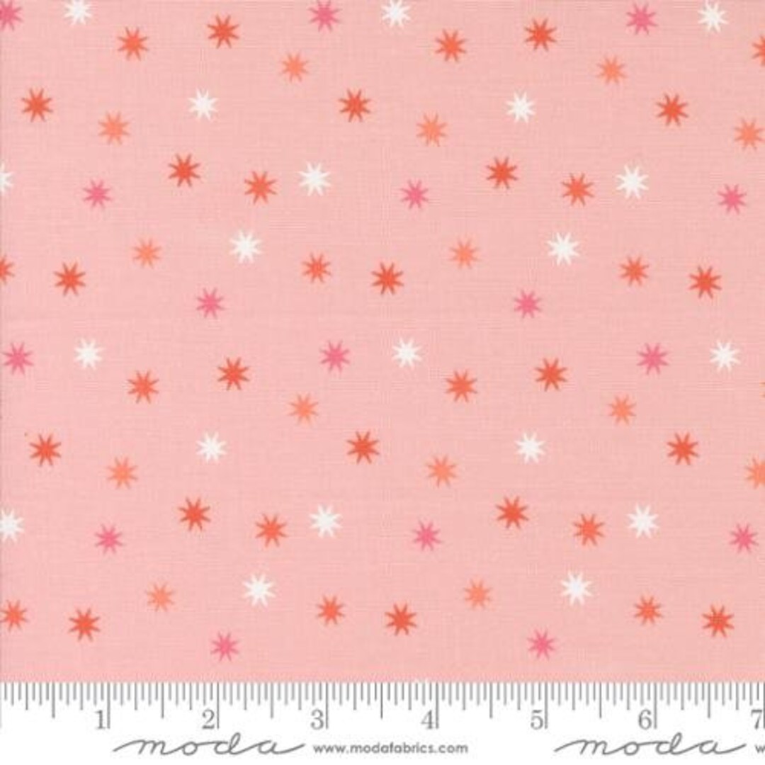 Hey Boo Collection Halloween Practical Star Pink Yardage (44" X 45 ...