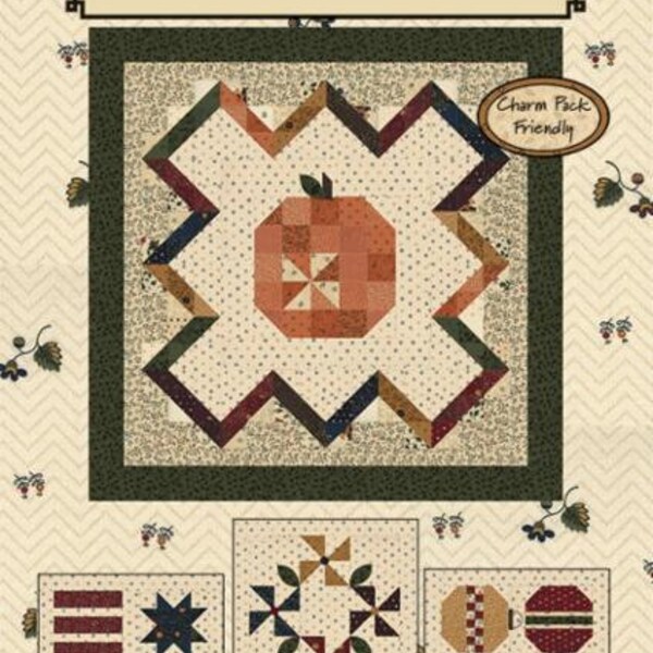 Charm Pack Quilt Panel Pattern - Etsy