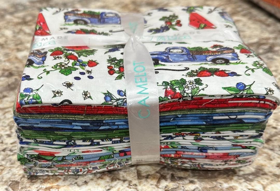 Sweet Summer Collection Fat Quarter Bundle Precut by Anne Tavoletti for ...