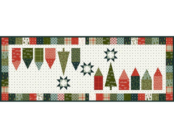 Winter Village Table-runner Pattern by Sandy Gervais for Riley Blake ...