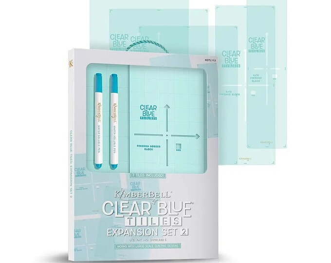 Clear Blue Tiles: Expansion Set 2 # KDTL113 - Etsy